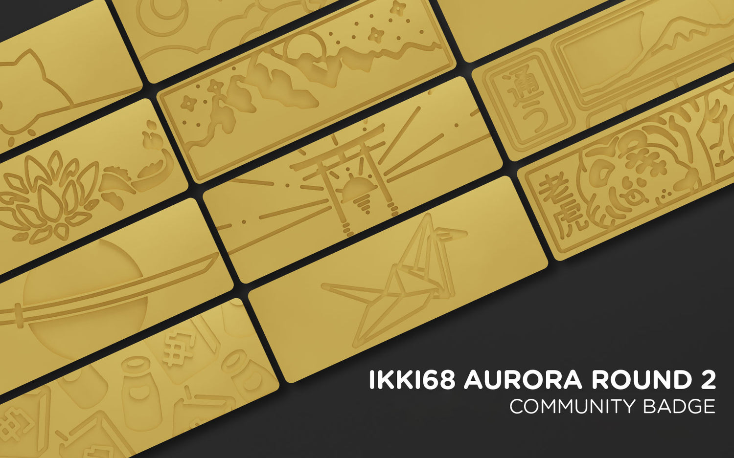Ikki68 Aurora Community Badges [In stock]